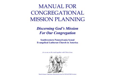 Manual for Congregational Mission Planning - ELCA Resources