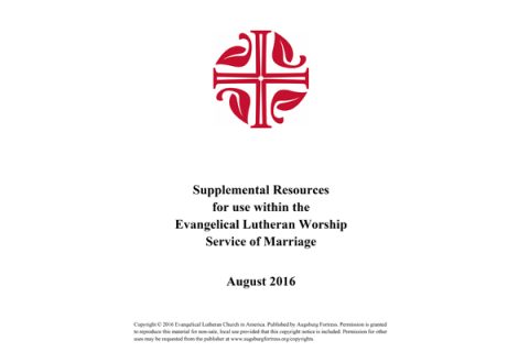 Supplemental Marriage Resource (PDF) - ELCA Resources